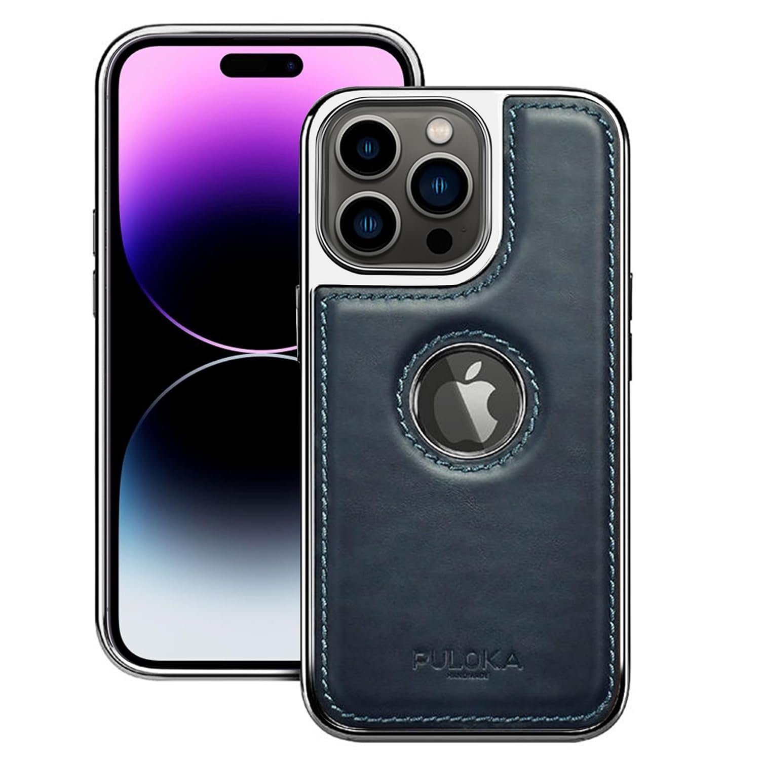 Purchase iPhone 14 Pro Max Back Case | Leather Back Cover