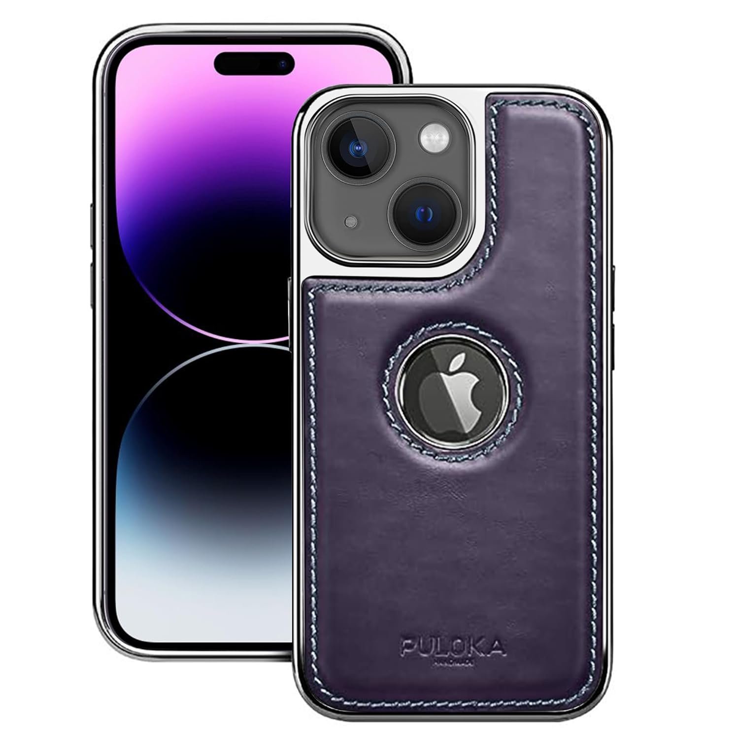 Business Style and Classic iPhone 13 Leather Back Case